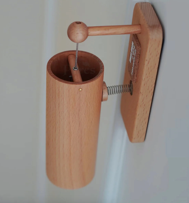 432HZ Chimes Chord | 432 Beech Wooden Doorbell | Nature Relaxation ...