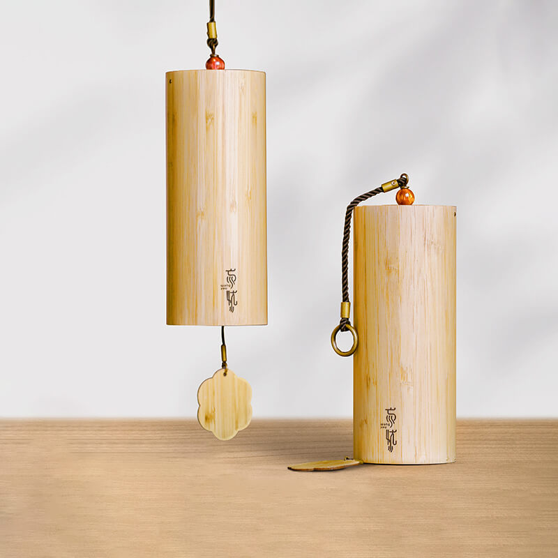 Hluru 9 Note Wind Chime Bamboo | Ourdoor Hanging Pendulum | Chord Wind ...