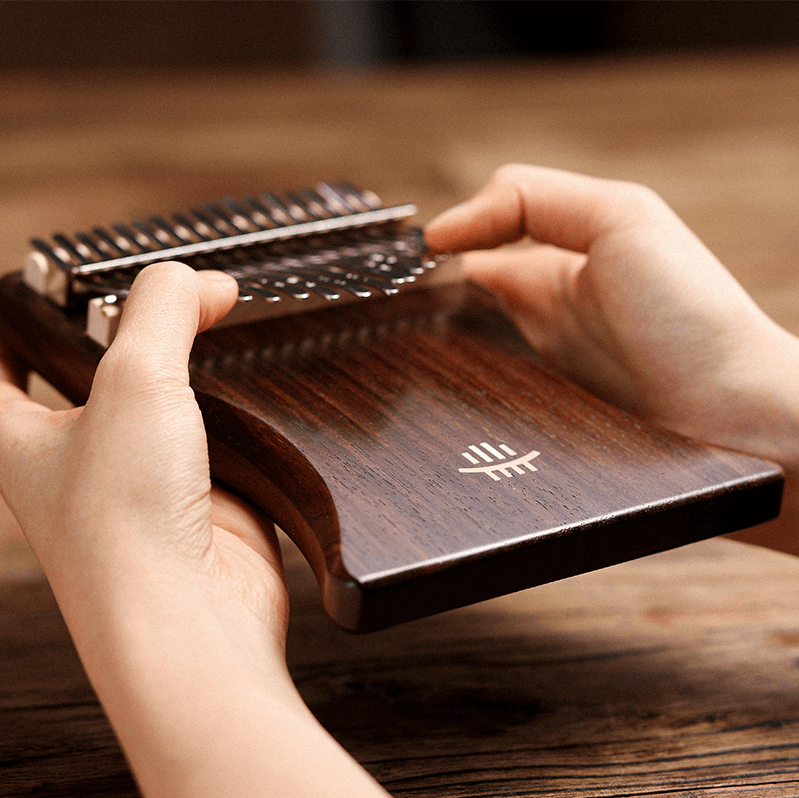 Hluru Rosewood Kalimba | Flatwood Board Thumb Piano | Sapele Calimba ...